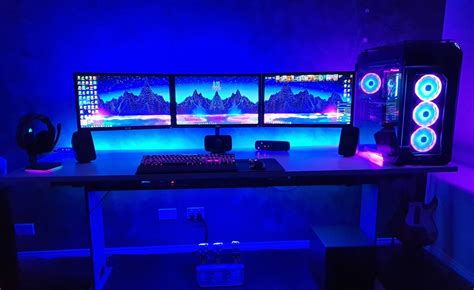 Image result for Triple Monitor Setup RGB