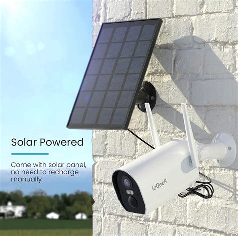 Security Cameras Wireless Outdoor, 2K Solar Powered Outdoor Security C ...