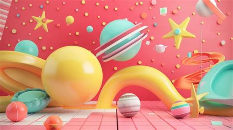 Image result for Colorful 3D Objects