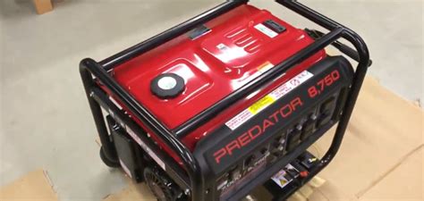 Image result for Starting Predator 8750 Generator