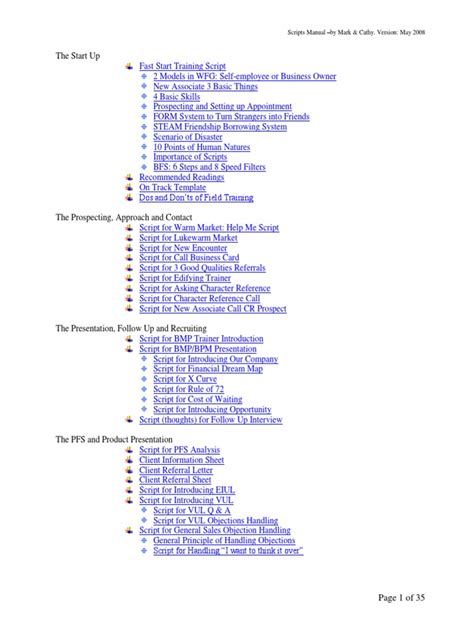 Image result for Help Me Script WFG