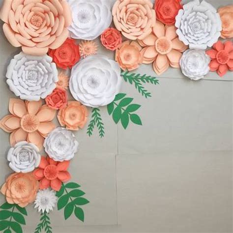 Image result for DIY Paper Flower Backdrop