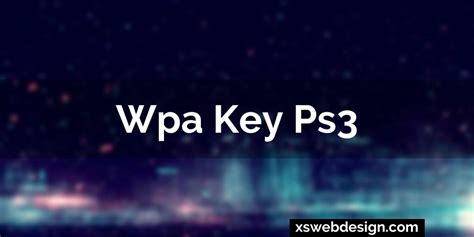 Image result for WPA Key