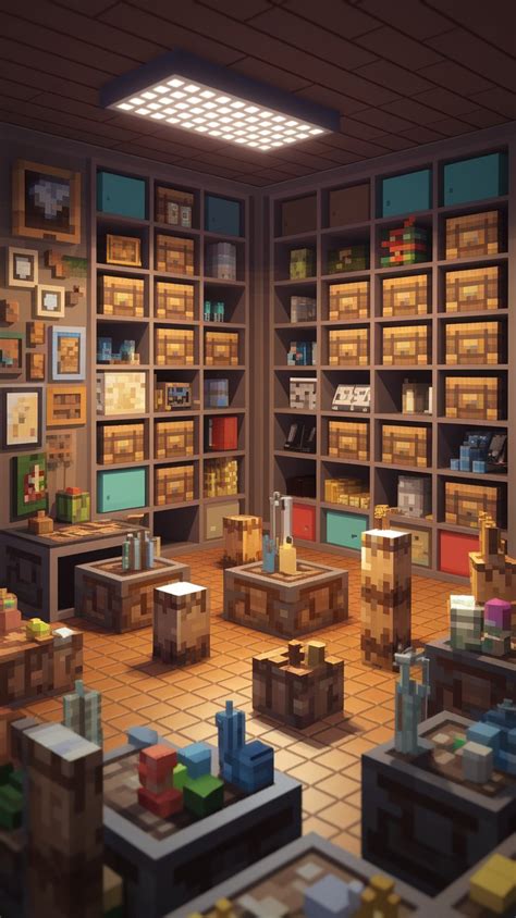 Image result for Compact Minecraft Storage Area