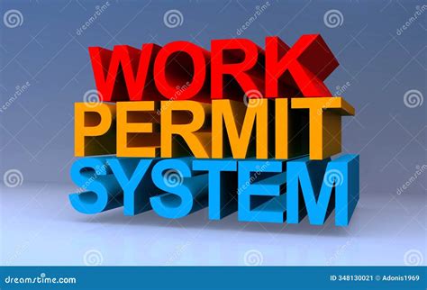 Image result for Work Permit Signage