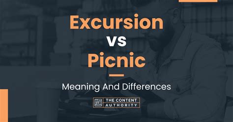 Image result for Excursion Meaning