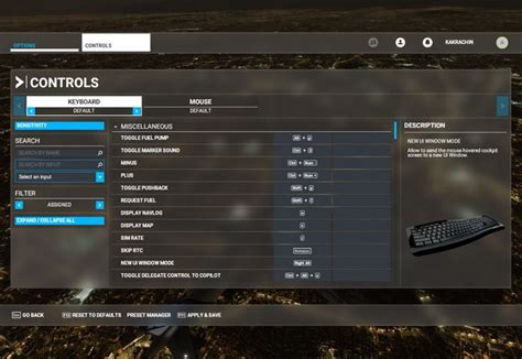 Image result for How to Program Controls FLT Sim 2020