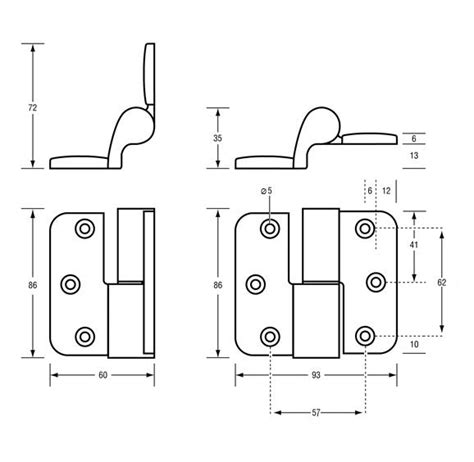Image result for Over Center Spring Hinge