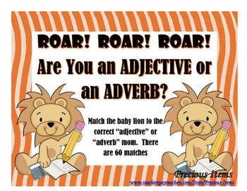 Image result for Roar Predicate Adjective