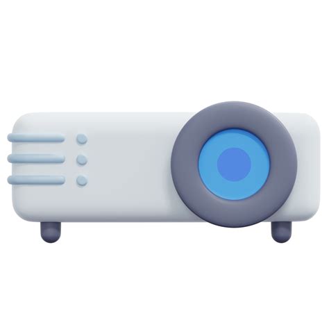 Image result for Projector 3D Color Icon PNG