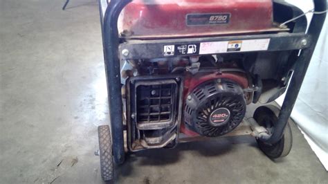 Image result for Starting Predator 8750 Generator