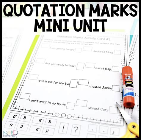 Image result for Quotation Marks Worksheet Free