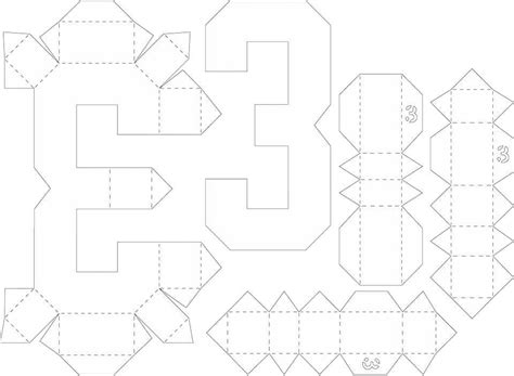 DIY Origami Box Pattern