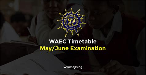 Image result for WAEC Exam Timetable