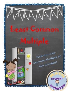 Image result for Least Common Multiple Lesson Plan