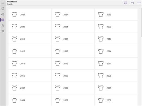 Image result for JW Library Menu Bar