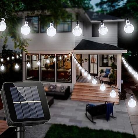 Image result for Amazon LED Outdoor Solar String Lights