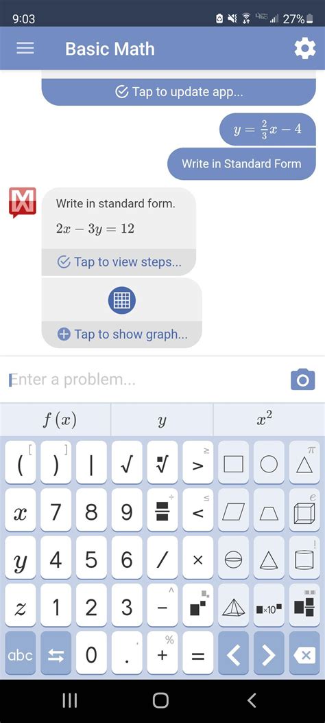 Image result for Mathway User Interface