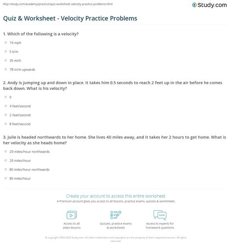 Image result for Speed Practice Problems