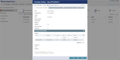 Image result for SharePoint Purchase Order System
