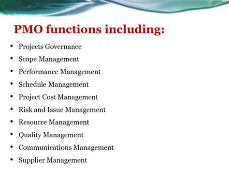 Image result for PMO Process Map