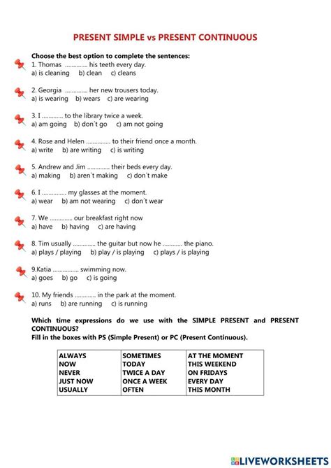 Image result for Presente Simple Vs Continuo