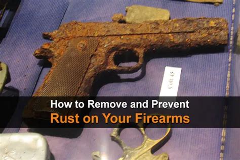 Image result for How to Clean a Rusty Gun