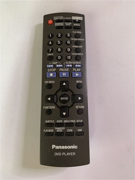 Image result for Programming Panasonic DVD Remote Control