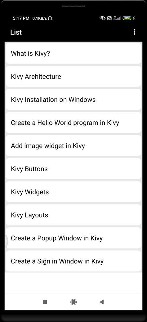 Image result for Kivy Tutorial Free