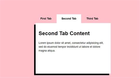 Image result for Modern CSS Tab