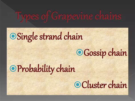 Image result for Grapevine Example