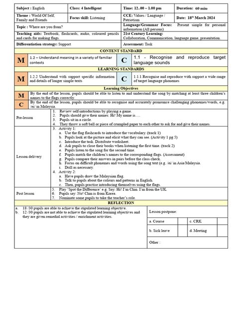 Image result for 4th Class English Lesson 1