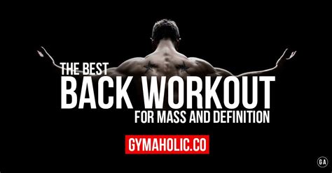 Image result for Back Workout for Definition