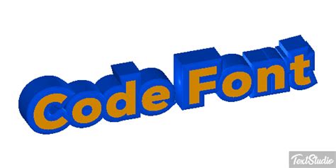 Code Font Font Animated GIF Logo Designs