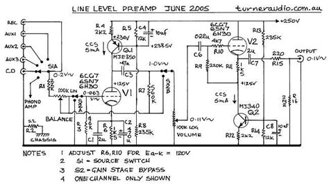 Image result for Tube Preamp Schematic