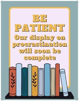 Image result for Avoid Procrastination Sign