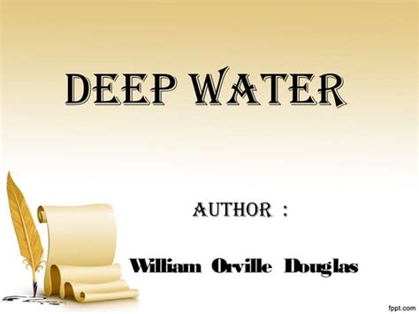 Image result for Deep Water Class 12 CBSE