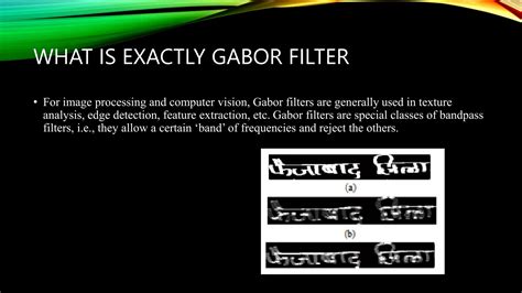 Image result for Gabor Filter Applications
