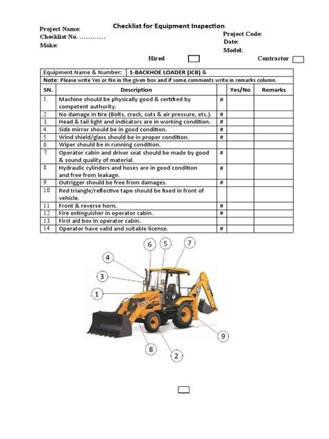 Image result for Backhoe Maintenance