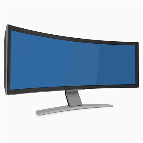Image result for Curved Computer Monitor