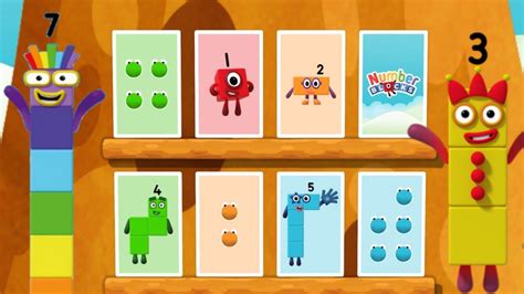 Image result for NumberBlocks Card Fun
