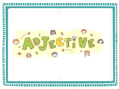 Image result for Adjectives Examples for 6th Class