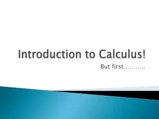 Image result for Introduction to Calculus Free