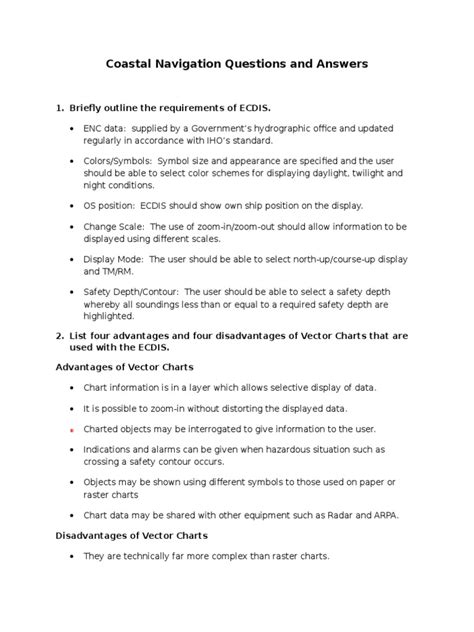 Image result for Navigation Rules Questions