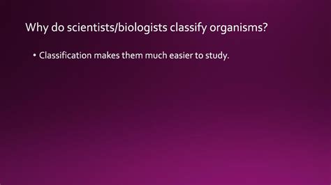 Image result for Why Do Biologists Use Classification