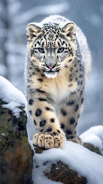 Image result for Snow Leopard Portrait