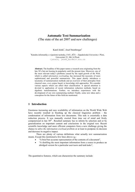 Image result for Automatic Summarization Sample Photo