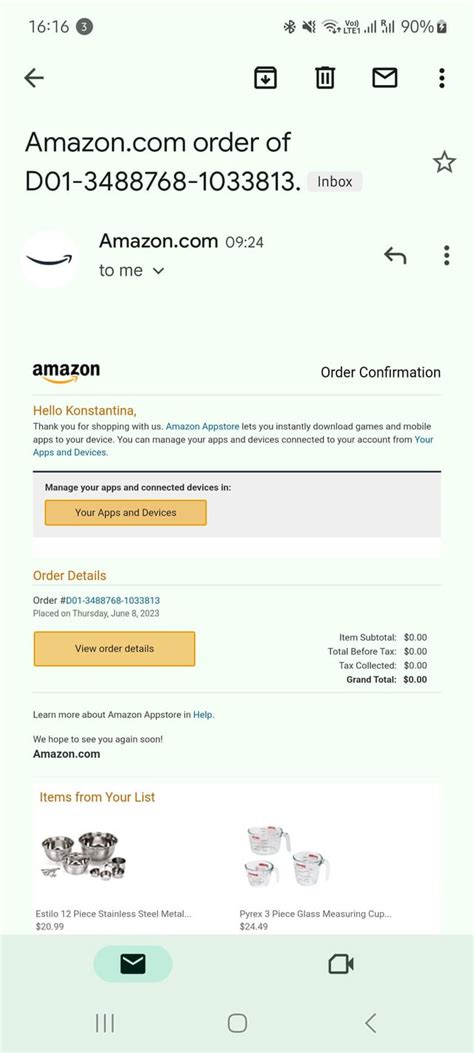 Image result for Amazon Order Emails