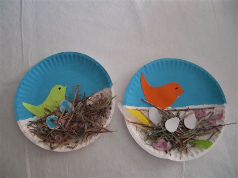 Image result for Paper Plate Spring Crafts