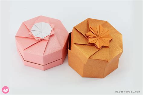 Image result for Origami Box Octagonal